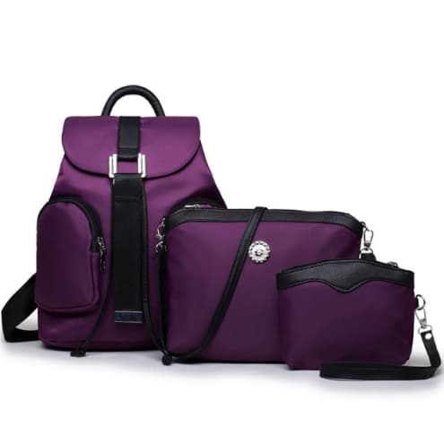 B647 PURPLE 3 PCS BAG SET | Shop Xtreme