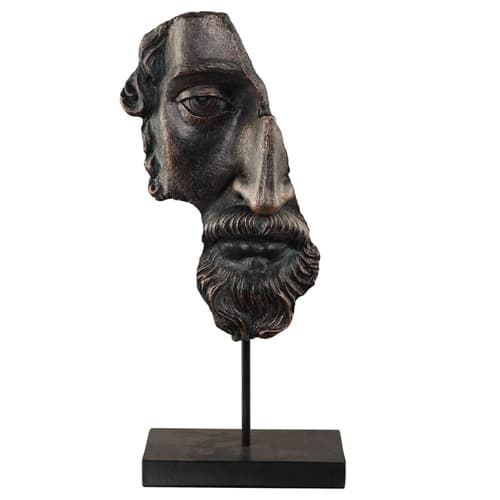 HALF FACE ABSTRACT Art Resin Ornament 450mmX190mm | Shop Xtreme