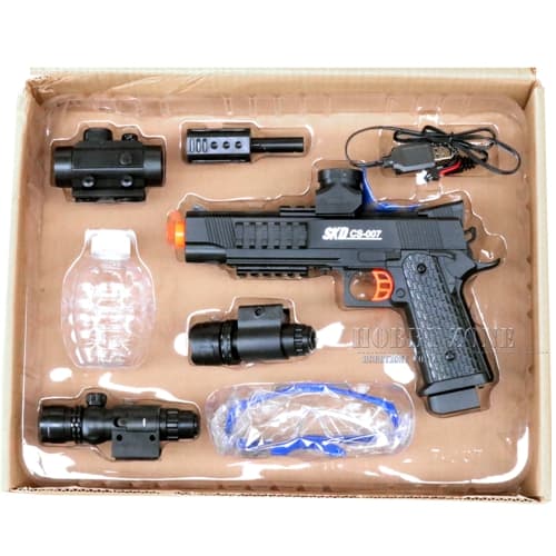 CS-007 (James Bond) - Gel Blaster with 10,000 Splat Water Beads, Age 12 ...