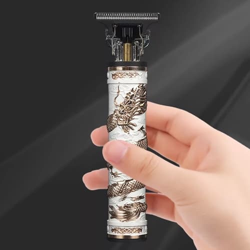 VINTAGE T9 DRAGON Hair Clipper For Men Professional Rechargeable Hair ...
